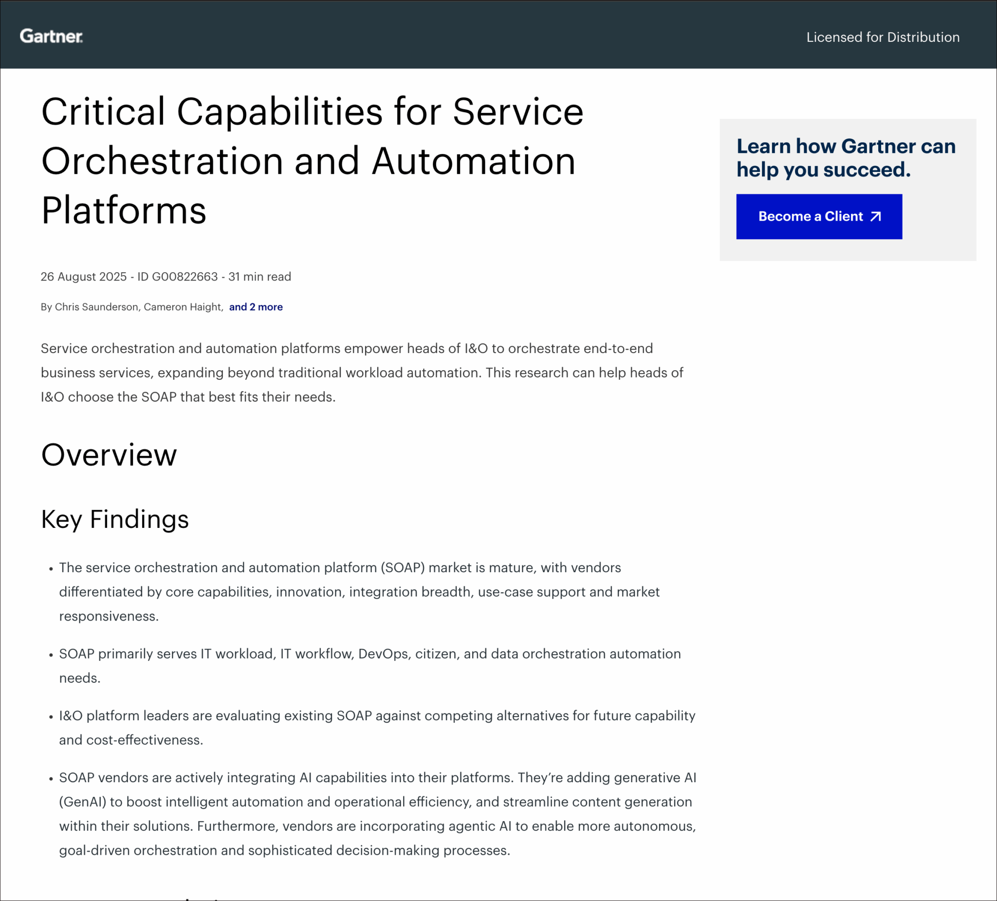 Read the 2025 Gartner® Critical Capabilities Report: #1 in All 5 Use Cases
